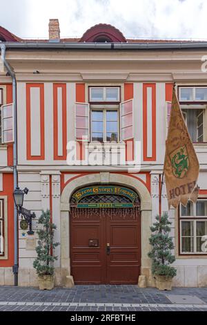 Budapest, the capital of Hungary. St George Residence Hotel, Fortuna ...