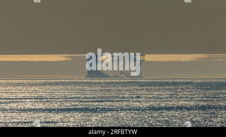 fata morgana effect in coastal arctic waters of greenland with ...