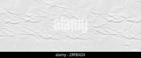 Creative background with scattered overlay of crumpled papers Stock ...