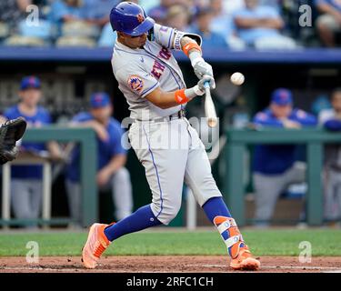 New York Mets' Mark Vientos during the fifth inning of a baseball game ...