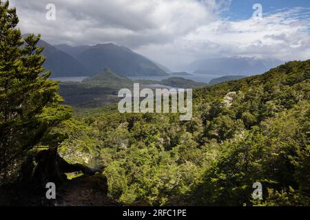 The stunning Circle Walk View Point above The Monument near the town of ...