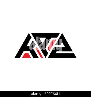 KAZ triangle letter logo design with triangle shape. KAZ triangle logo ...