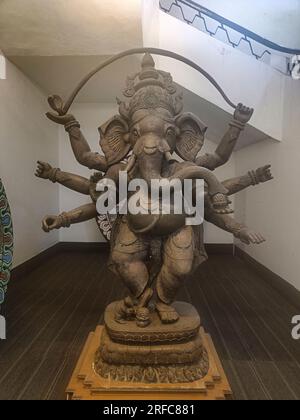 Ganesha with eight arms Stock Photo - Alamy