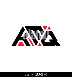 KMQ triangle letter logo design with triangle shape. KMQ triangle logo ...