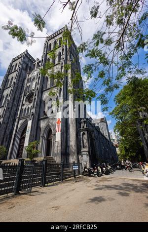 This building in Hanoi is an architectural marvel, with each floor ...