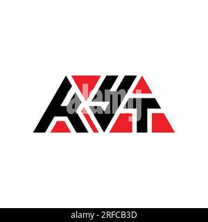 KYT triangle letter logo design with triangle shape. KYT triangle logo ...