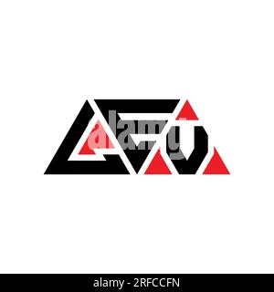 LEV triangle letter logo design with triangle shape. LEV triangle logo design monogram. LEV ...