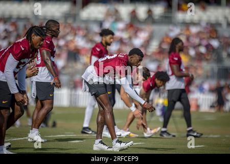 Ashburn, Virginia, USA. 29th July, 2023. VA, USA: Washington Commanders ...