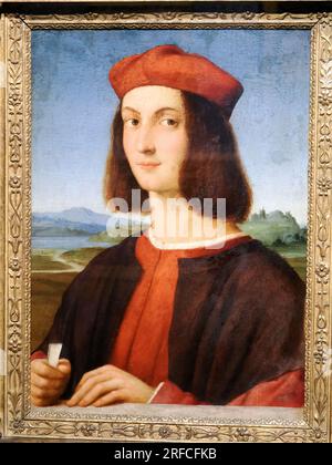 Portrait of the Young Cardinal Ippolito I d'Este by Raphael (Raffaello ...