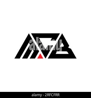 MCB logo. MCB letter. MCB letter logo design. Initials MCB logo linked ...