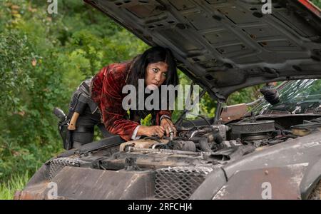 STEPHANIE BEATRIZ in TWISTED METAL (2023), directed by MAGGIE CAREY ...