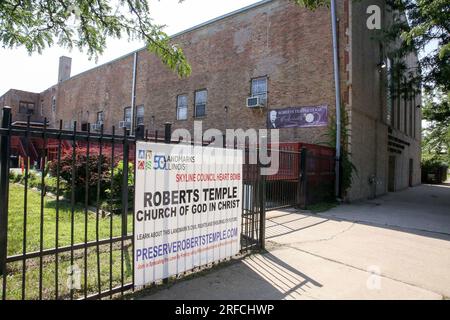 Roberts Temple Church of God in Christ where the site of Emmett TillÕs ...