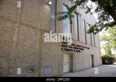Roberts Temple Church of God in Christ where the site of Emmett TillÕs ...