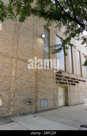 Roberts Temple Church of God in Christ where the site of Emmett TillÕs ...