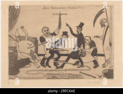 The Bad Doctors 1895 by James Ensor Stock Photo - Alamy