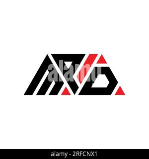 MPD triangle letter logo design with triangle shape. MPD triangle logo ...