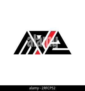 MPZ triangle letter logo design with triangle shape. MPZ triangle logo ...