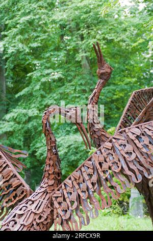 Kurpark Bad Hall Stock Photo - Alamy