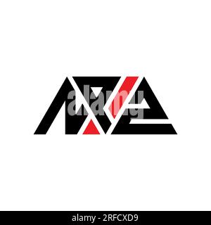 NPZ triangle letter logo design with triangle shape. NPZ triangle logo ...