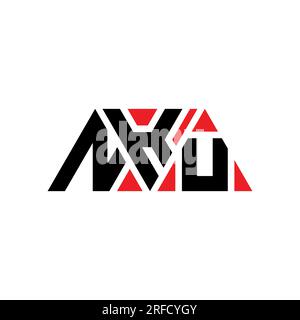 NKU triangle letter logo design with triangle shape. NKU triangle logo ...