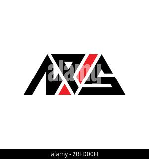 NPS triangle letter logo design with triangle shape. NPS triangle logo ...