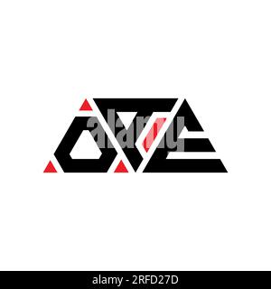 OAE triangle letter logo design with triangle shape. OAE triangle logo ...