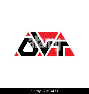 OLT triangle letter logo design with triangle shape. OLT triangle logo ...