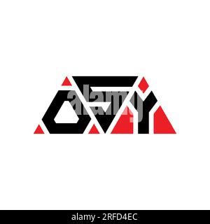 OSY triangle letter logo design with triangle shape. OSY triangle logo ...