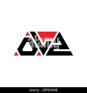 OLZ triangle letter logo design with triangle shape. OLZ triangle logo ...
