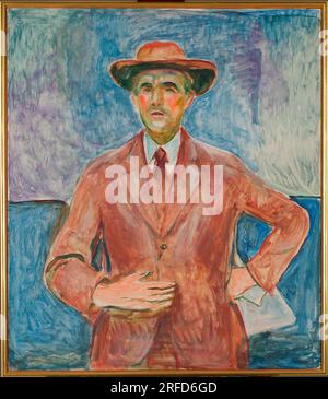 Eberhard Grisebach 1932 by Edvard Munch Stock Photo - Alamy