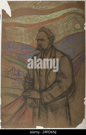 Friederich Nietzsche 1906 by Edvard Munch Stock Photo - Alamy