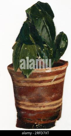 Edvard Munch - Potted Plant Stock Photo - Alamy
