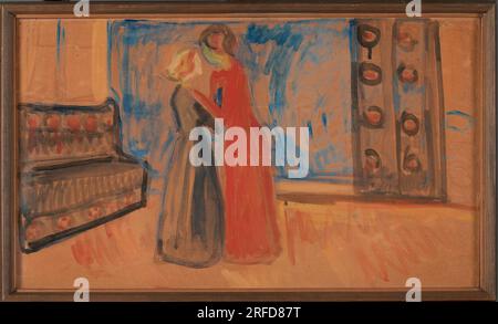 Set Design for Henrik Ibsen's "Hedda Gabler" from 1906 until 1907 by ...