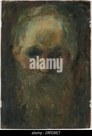Munch Edvard - Study of an Old Man's Head 2 Stock Photo - Alamy