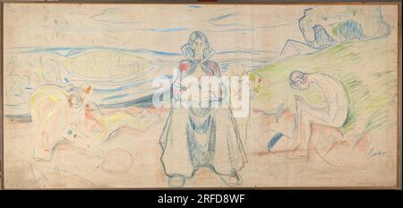 The Researchers 1910 by Edvard Munch Stock Photo - Alamy