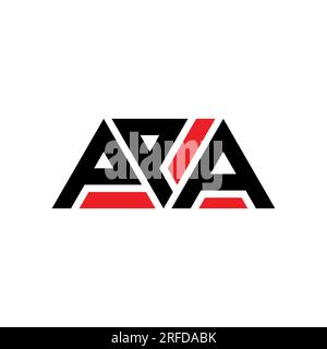 PPA triangle letter logo design with triangle shape. PPA triangle logo ...