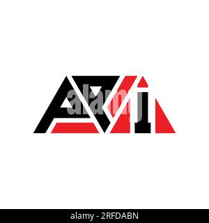 PPI triangle letter logo design with triangle shape. PPI triangle logo ...