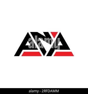 PNP triangle letter logo design with triangle shape. PNP triangle logo ...