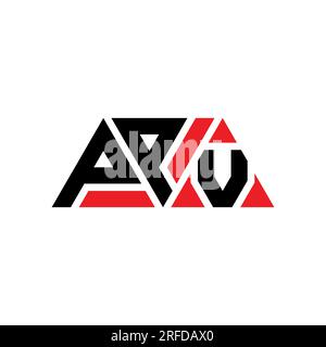 PPV triangle letter logo design with triangle shape. PPV triangle logo ...