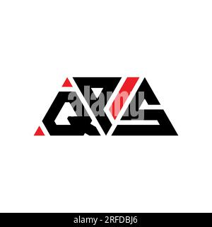QPS triangle letter logo design with triangle shape. QPS triangle logo ...
