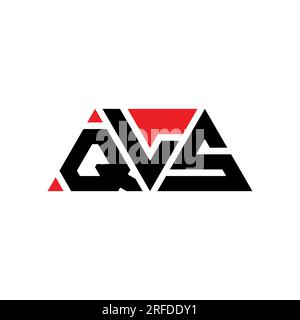 QLS triangle letter logo design with triangle shape. QLS triangle logo ...