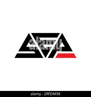 SEP triangle letter logo design with triangle shape. SEP triangle logo ...