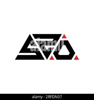 SZO triangle letter logo design with triangle shape. SZO triangle logo ...