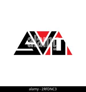 SVU logo. SVU letter. SVU letter logo design. Initials SVU logo linked ...