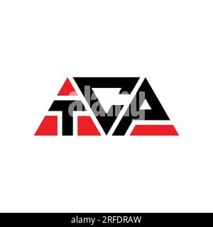 TCP letter logo design with polygon shape. TCP polygon and cube shape ...