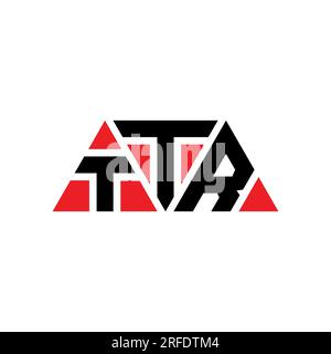 TTR letter logo design with polygon shape. TTR polygon and cube shape ...