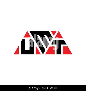 UMT triangle letter logo design with triangle shape. UMT triangle logo ...