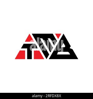 TMB triangle letter logo design with triangle shape. TMB triangle logo ...