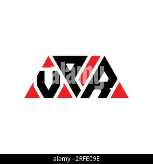 VPR triangle letter logo design with triangle shape. VPR triangle logo ...