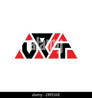 VPT triangle letter logo design with triangle shape. VPT triangle logo ...